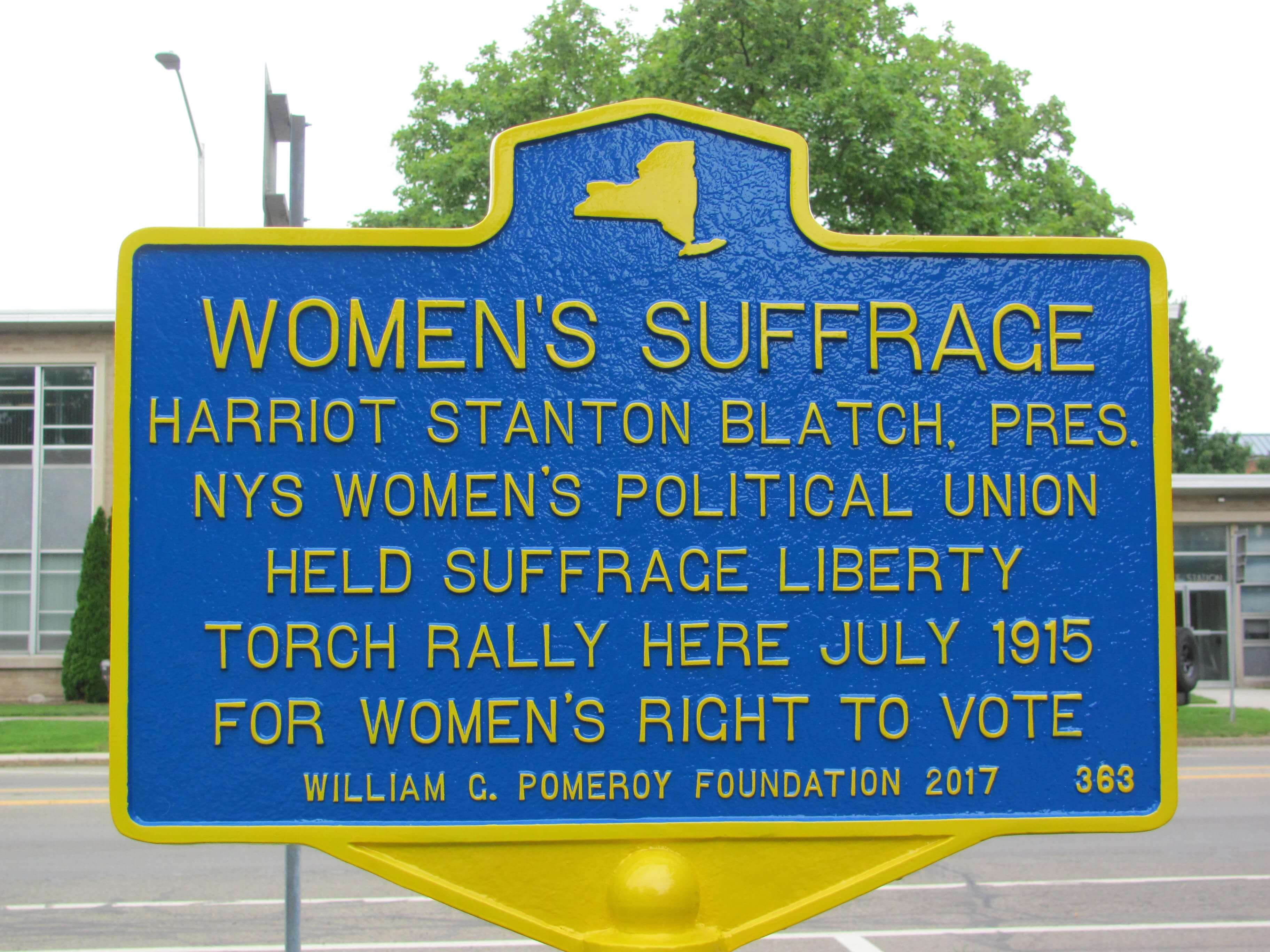 WOMEN’S SUFFRAGE | William G. Pomeroy Foundation