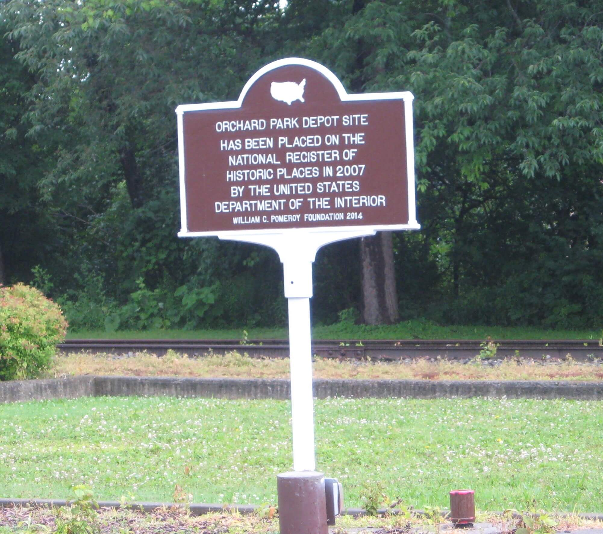 ORCHARD PARK DEPOT SITE | William G. Pomeroy Foundation