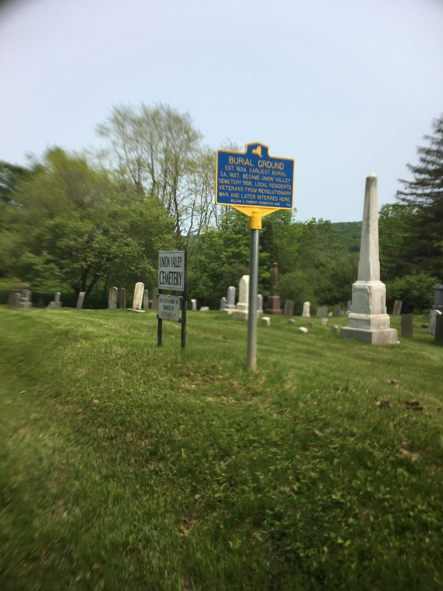 BURIAL GROUND | William G. Pomeroy Foundation