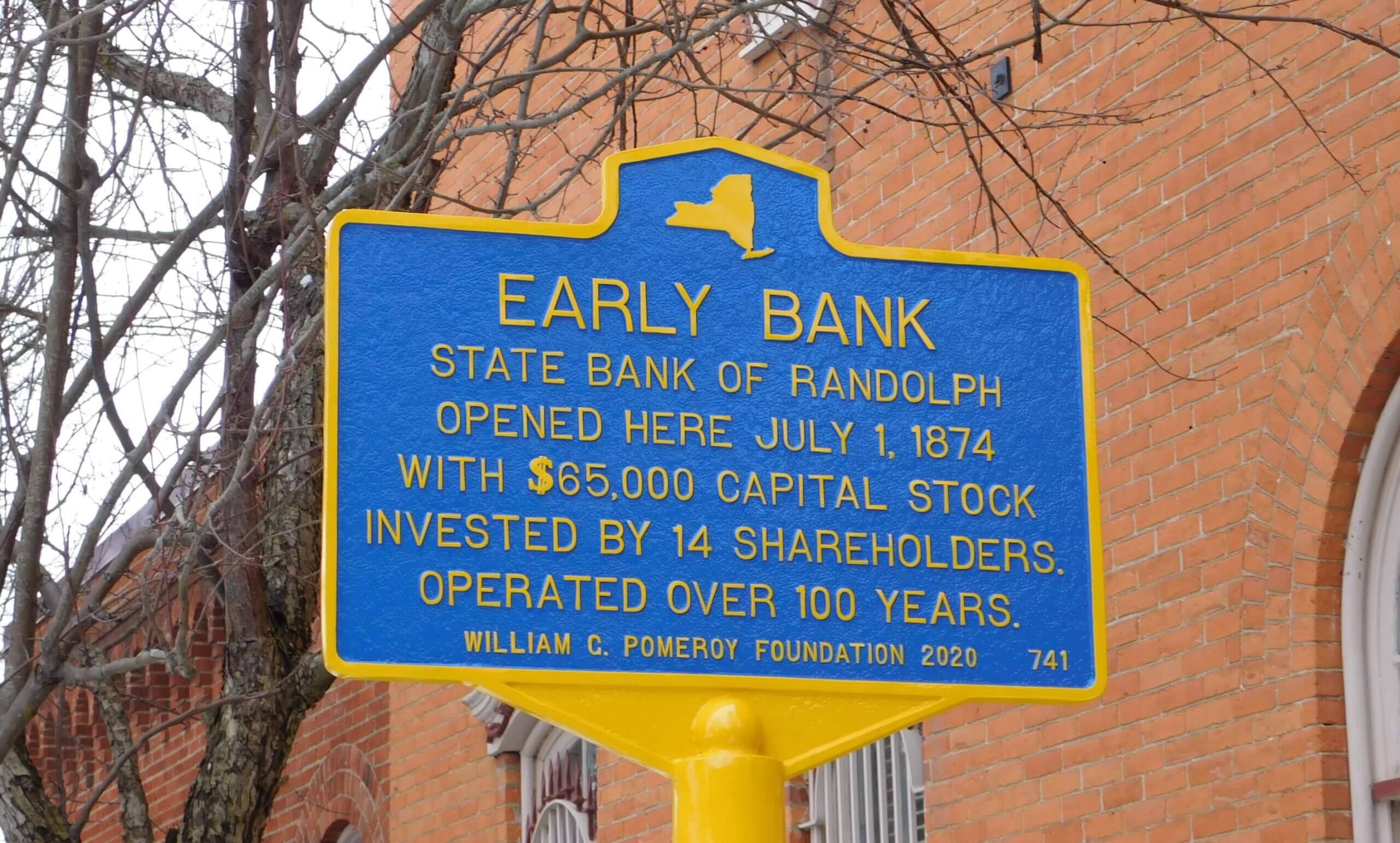 EARLY BANK | William G. Pomeroy Foundation