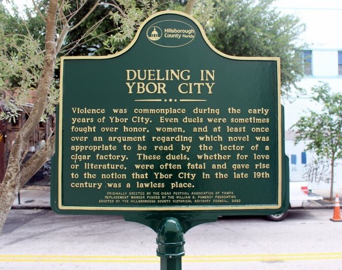 DUELING IN YBOR CITY | William G. Pomeroy Foundation