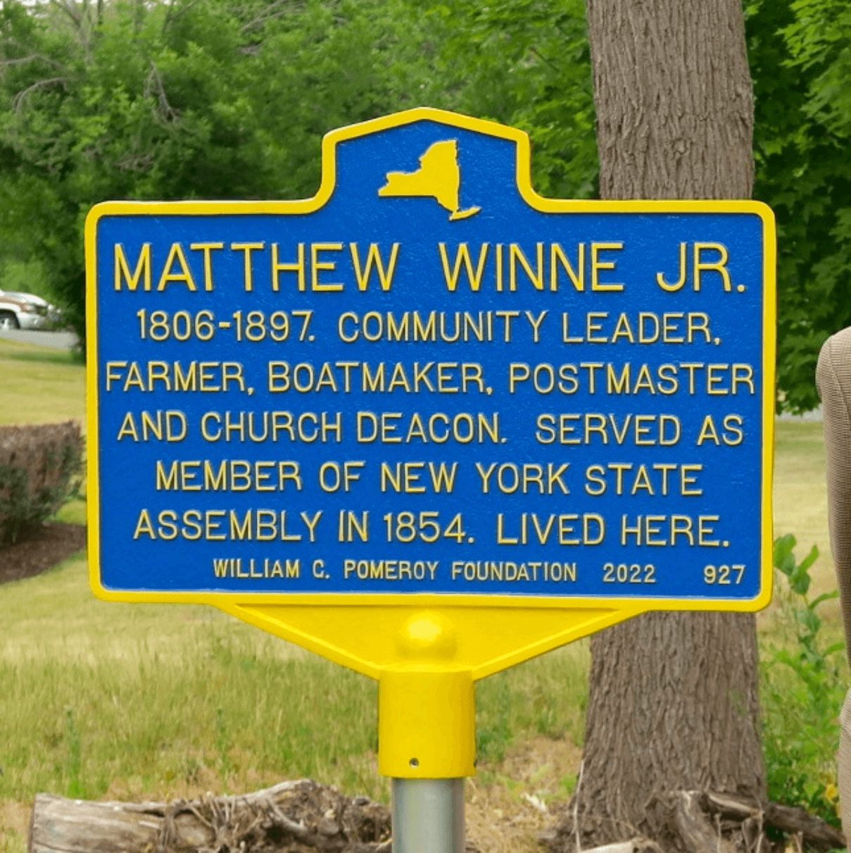 MATTHEW WINNE JR. | William G. Pomeroy Foundation