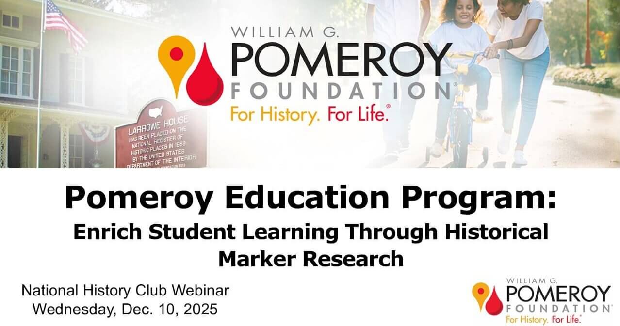 Enrich History Education Through Grant-Funded Historical Marker ...